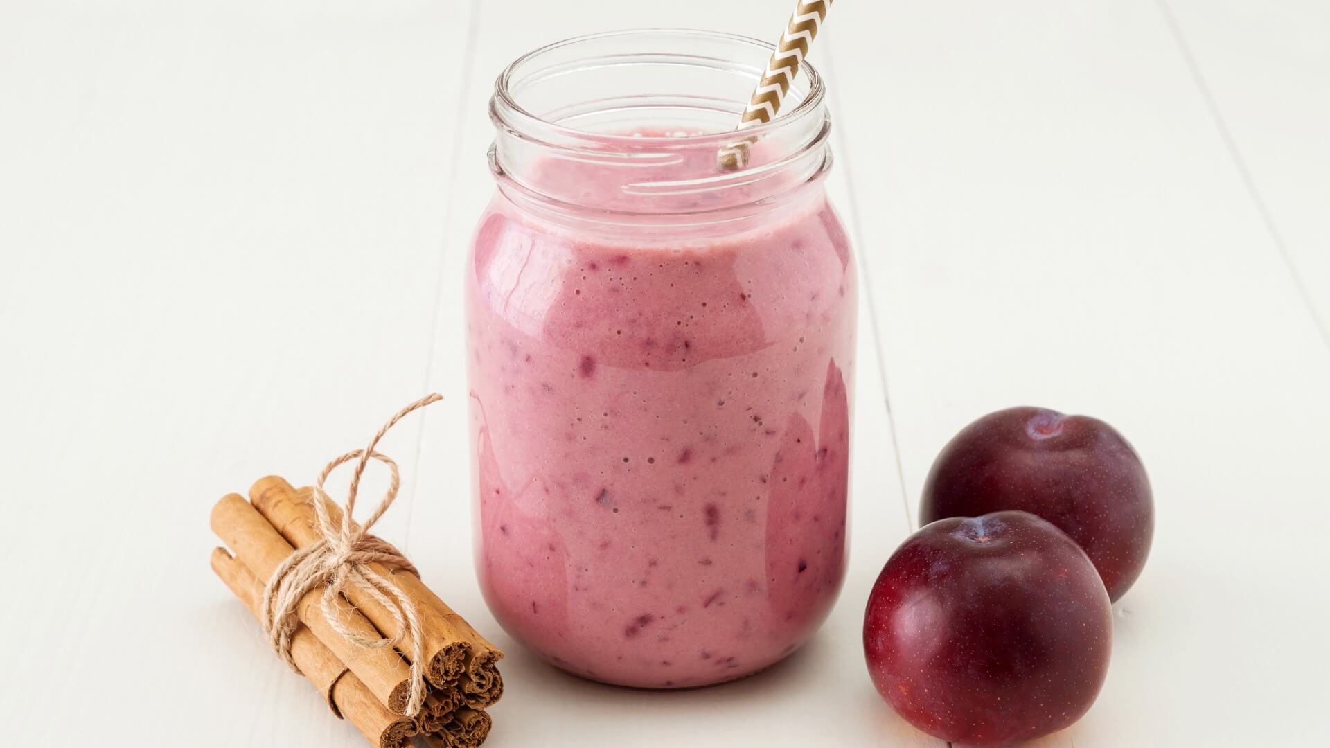 Smoothie à la prune au lait maternel ou infantile - Programme Malin