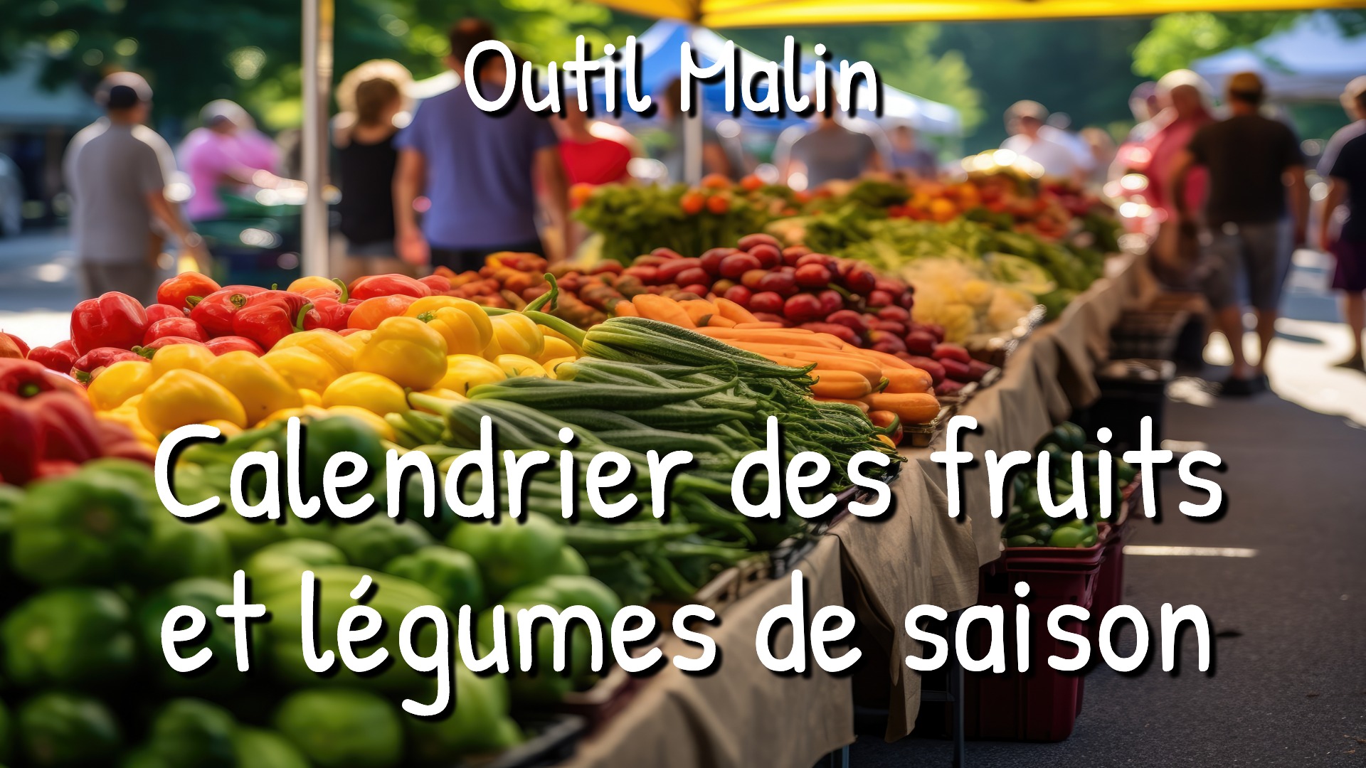 Calendrier des Fruits et Légumes de saison - Programme Malin