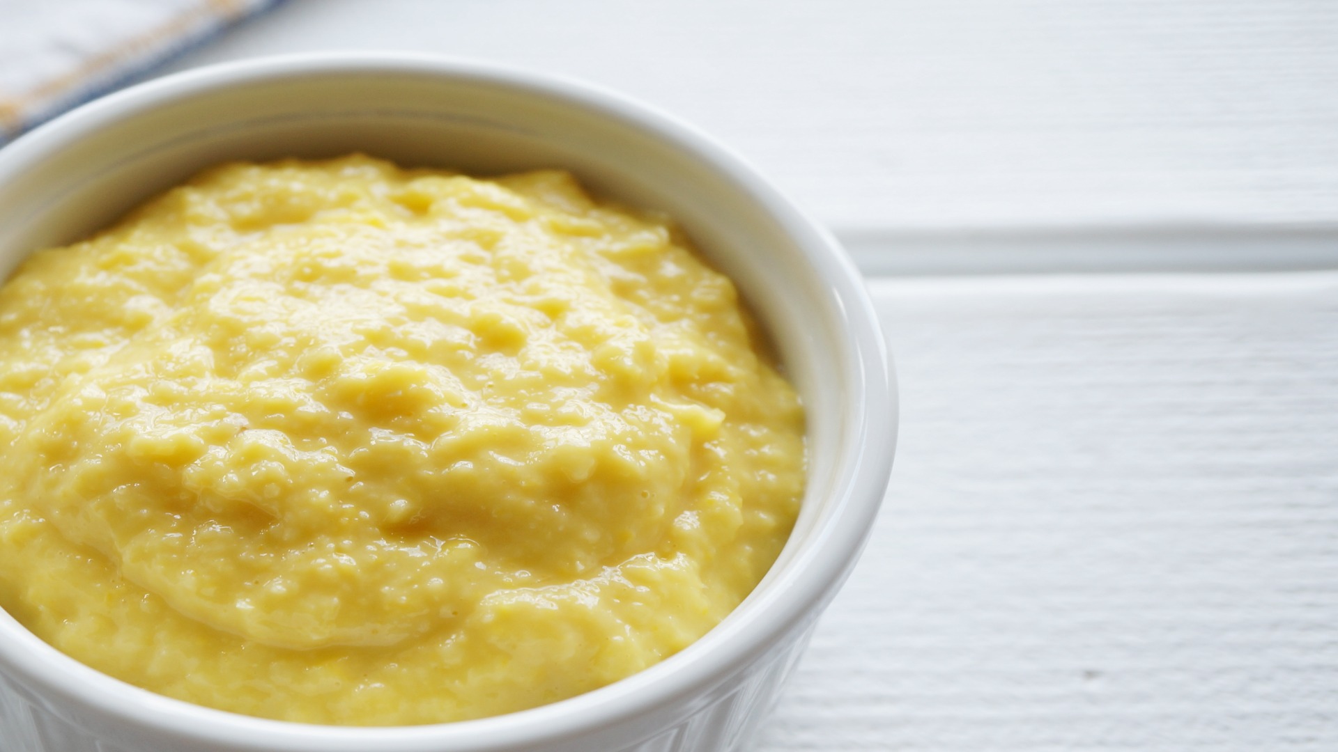 Crème de maïs pour bébé - Programme Malin