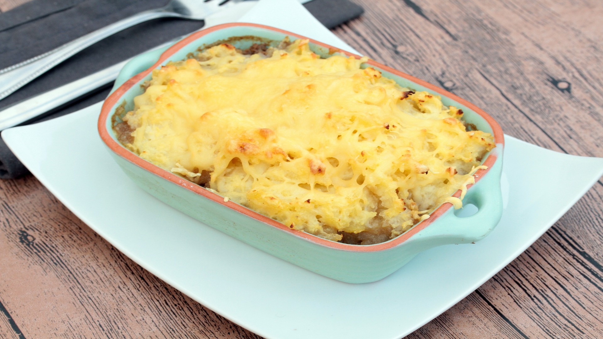 Hachis parmentier de poisson pour bébé - Programme Malin